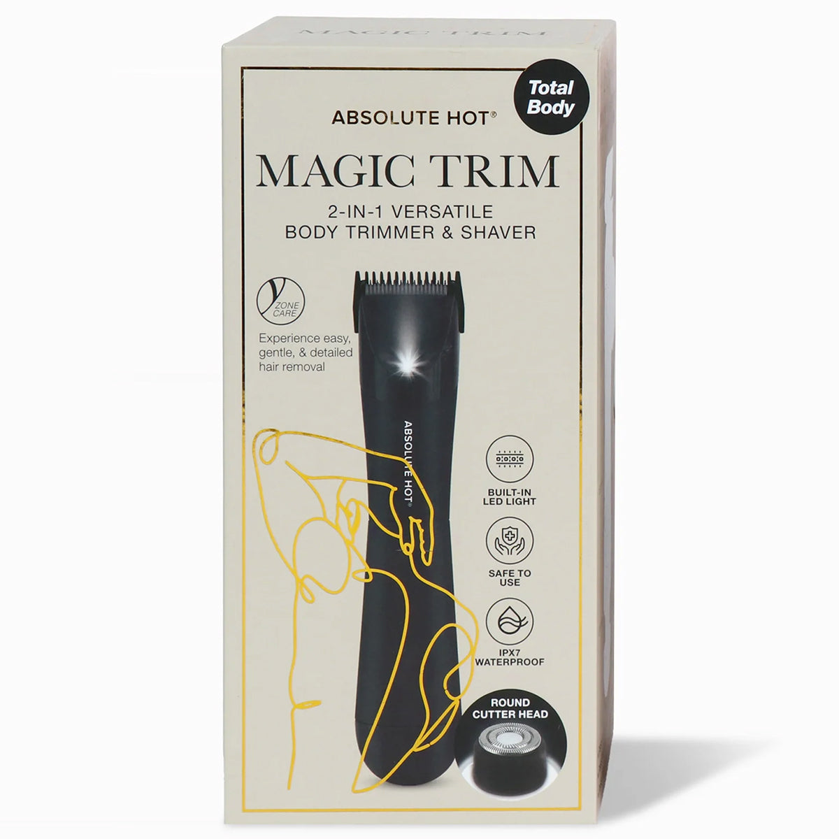 Absolute Hot Magic Trim 2-in-1 Versatile Body Trimmer & Shaver ...
