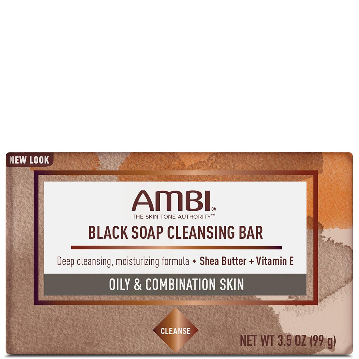 Ambi Black Soap Cleansing Bar - Oily & Combination Skin 3.5oz ...