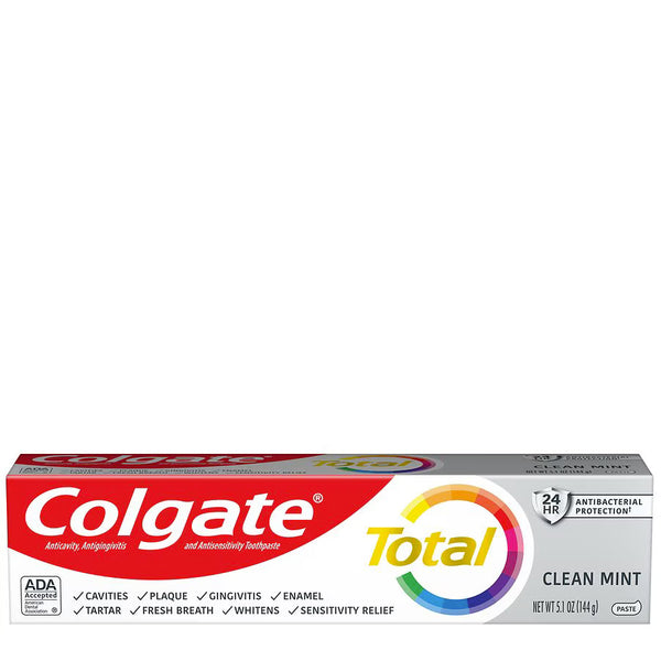 Colgate Total Toothpaste - Clean Mint 6oz :: WigTypes.com