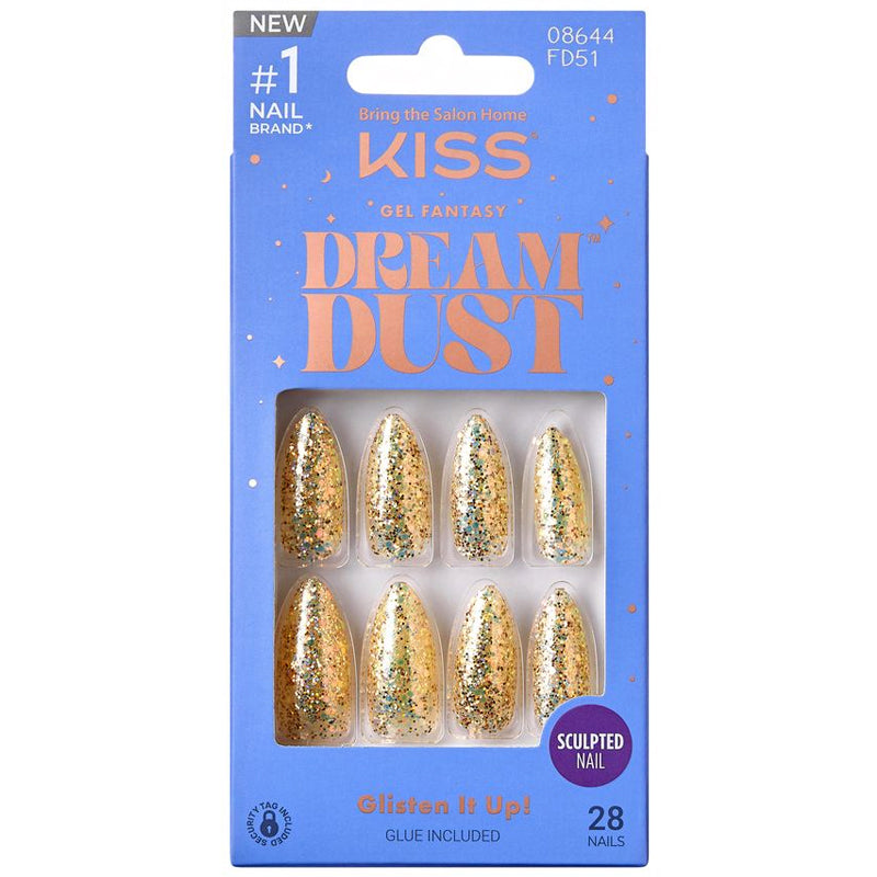 Kiss FDXX Dream Dust Gel Fantasy 28 Nails :: WigTypes.com