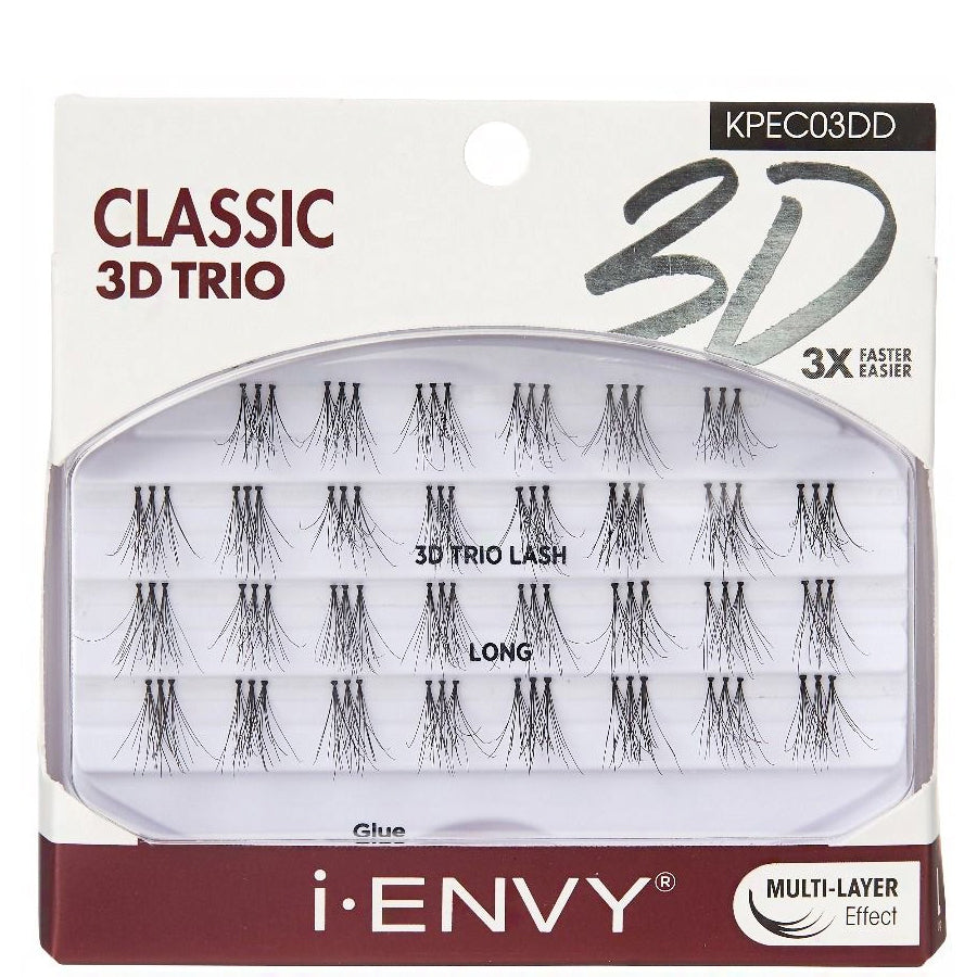 Kiss I-Envy KPECXXDD Classic 3D Trio Lashes :: WigTypes.com