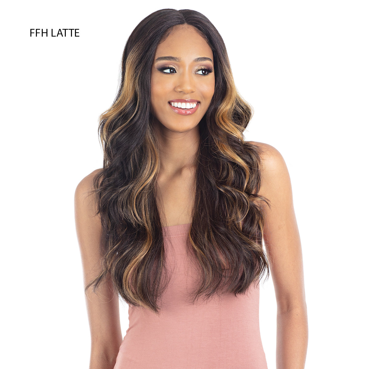 Mayde Beauty Mocha Glueless HD Lace Front Wig VANILLA :: WigTypes.com