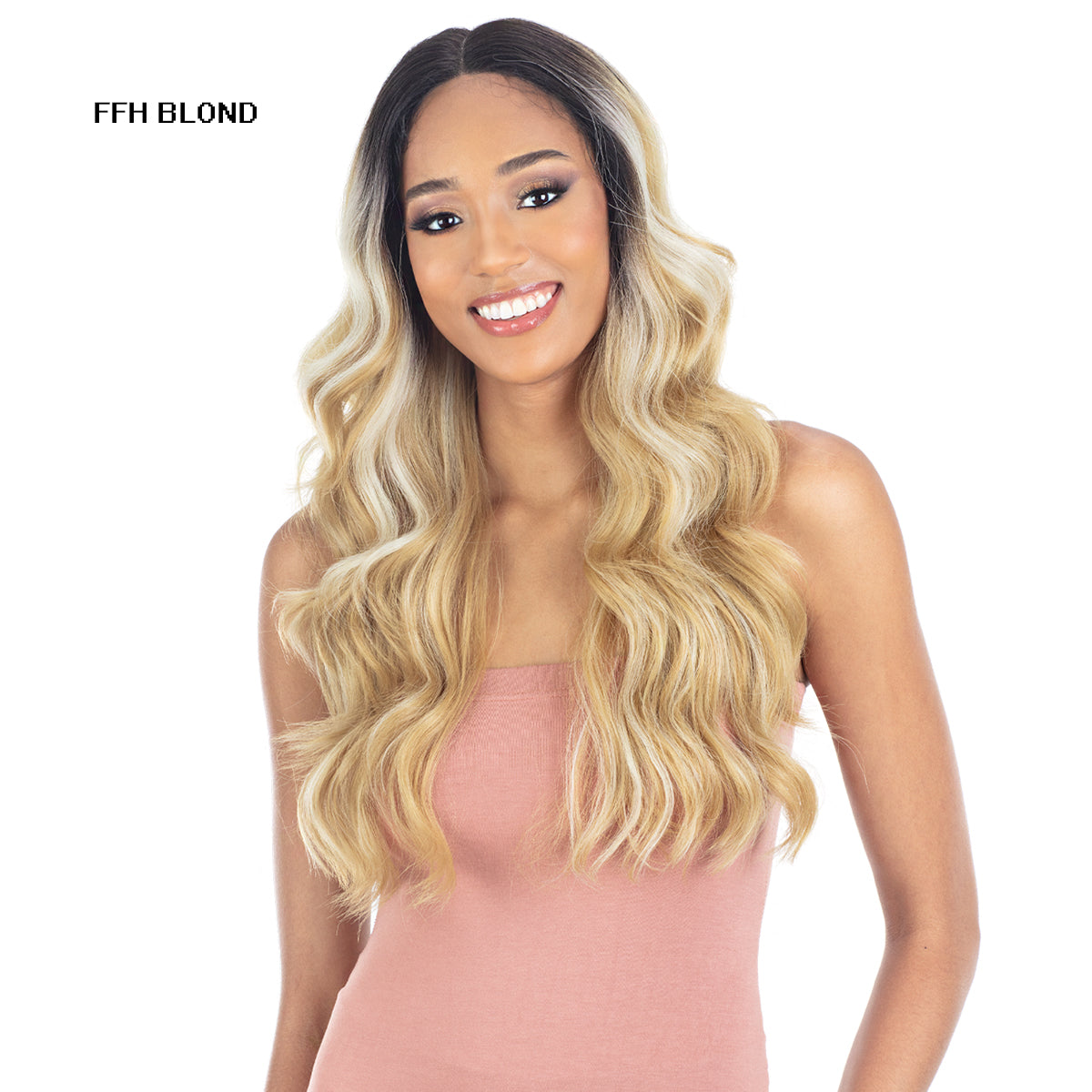 Mayde Beauty Mocha Glueless HD Lace Front Wig VANILLA :: WigTypes.com