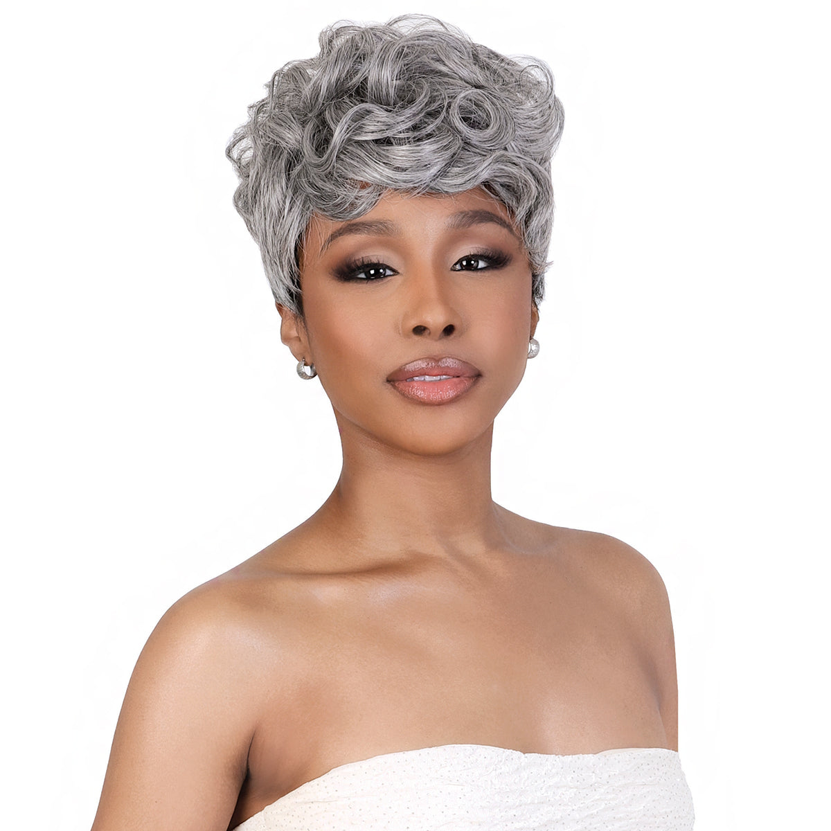Motown Tress DayGlow Wig PEARL :: WigTypes.com