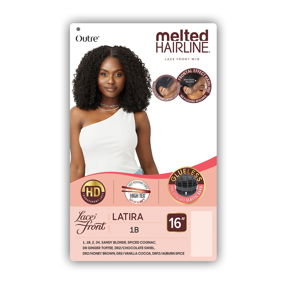 Outre Melted Hairline Lace Front Wig - LATIRA :: WigTypes.com
