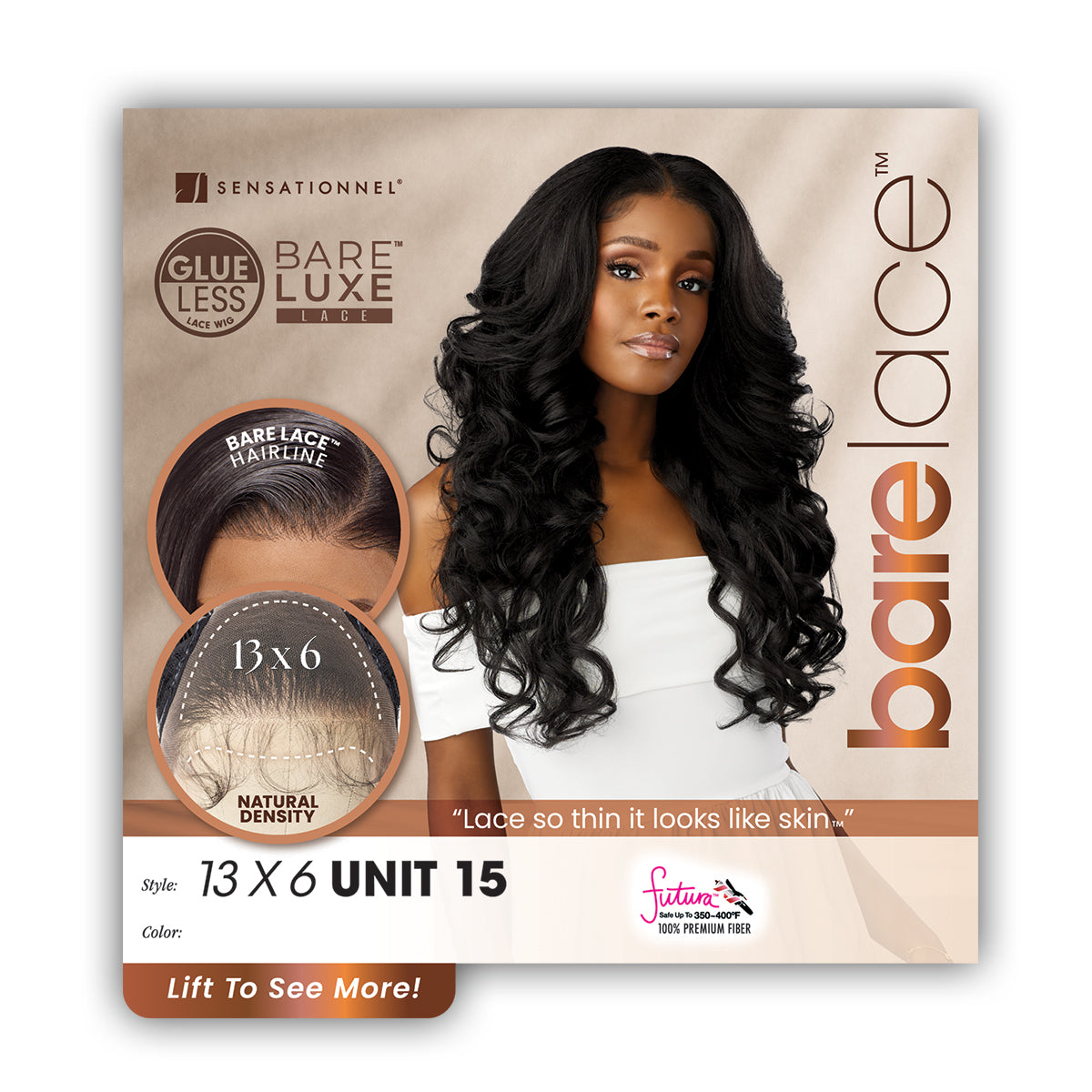 Sensationnel Barelace Lace Wig 13X6 UNIT 15 :: WigTypes.com