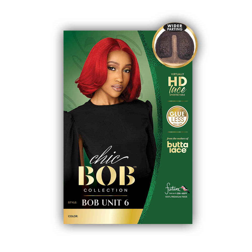 Sensationnel Butta Chic Bob Lace Front Wig BOB UNIT 6 :: WigTypes.com
