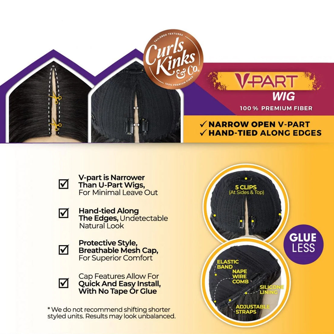 Sensationnel Curls Kinks & Co V Part Wig - V UNIT 4 :: WigTypes.com
