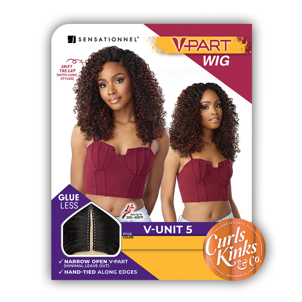 Sensationnel Curls Kinks & Co V Part Wig - V UNIT 4 :: WigTypes.com
