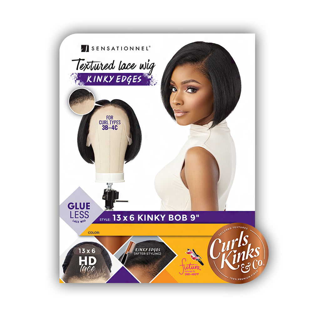 Sensationnel Curls Kinks & Co Lace Wig KINKY BOB 9 :: WigTypes.com
