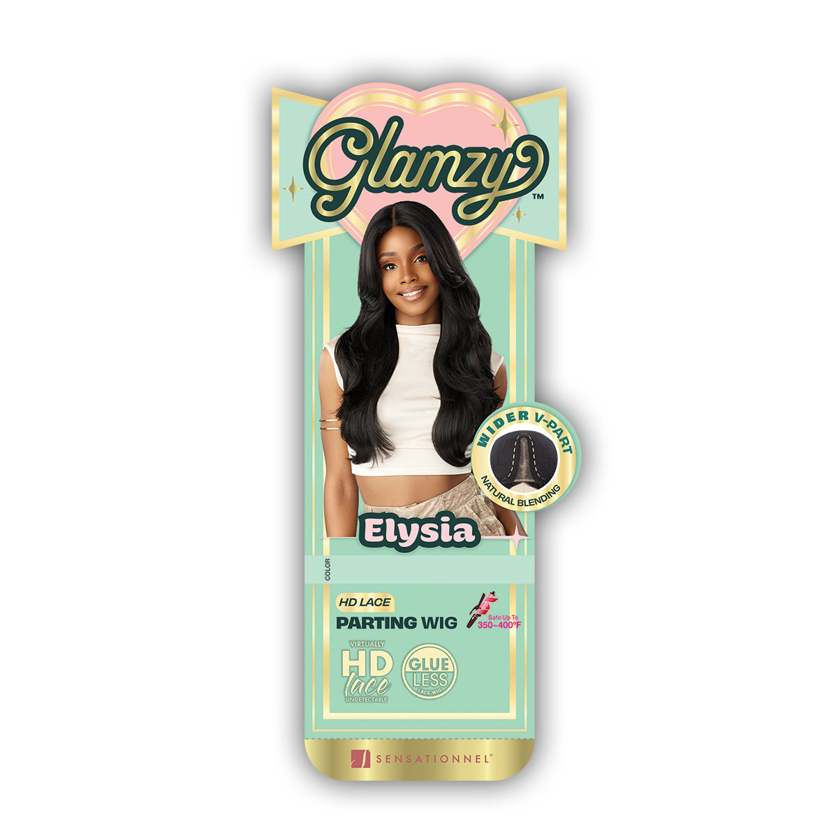 Sensationnel Glamzy Lace Parting Wig ELYSIA :: WigTypes.com
