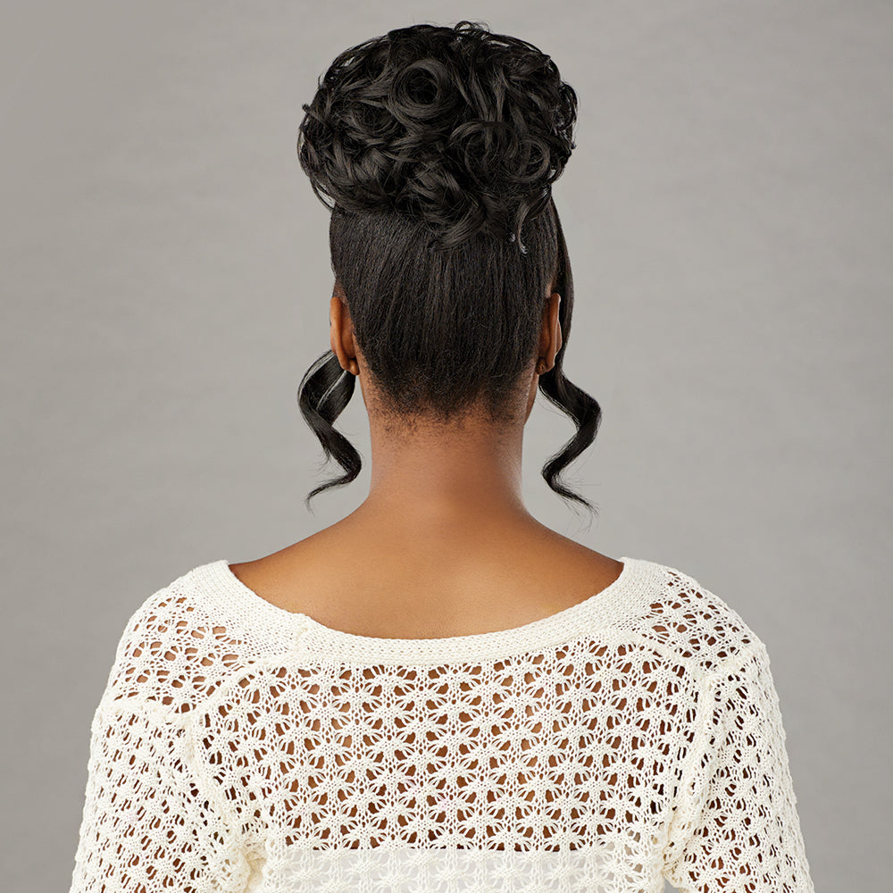 Sensationnel Lulu Bun Lace Parting Bun - UPDO UNIT 3 :: WigTypes.com