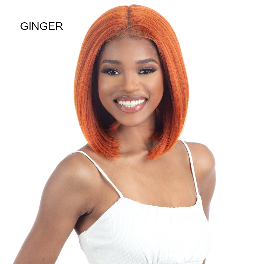 Shake N Go Snatched Lace Wig SILK PRESS BOB :: WigTypes.com