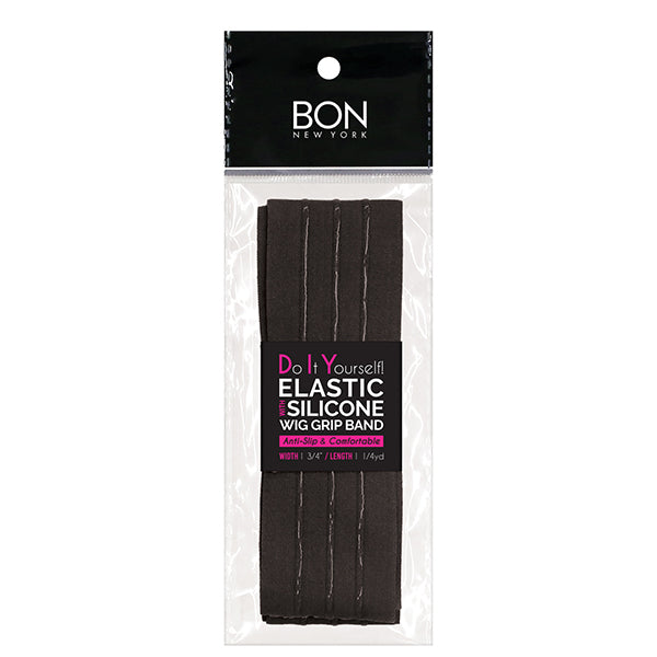 Bon New York Anti-Slip DIY Wig Grip Elastic Band with Silicone Line ...