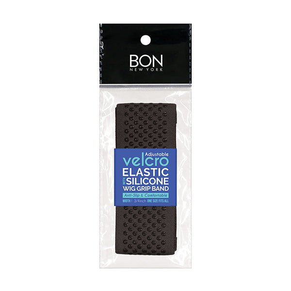 Bon New York Anti-Slip Velcro Wig Grip Elastic Band with Silicone Dot ...