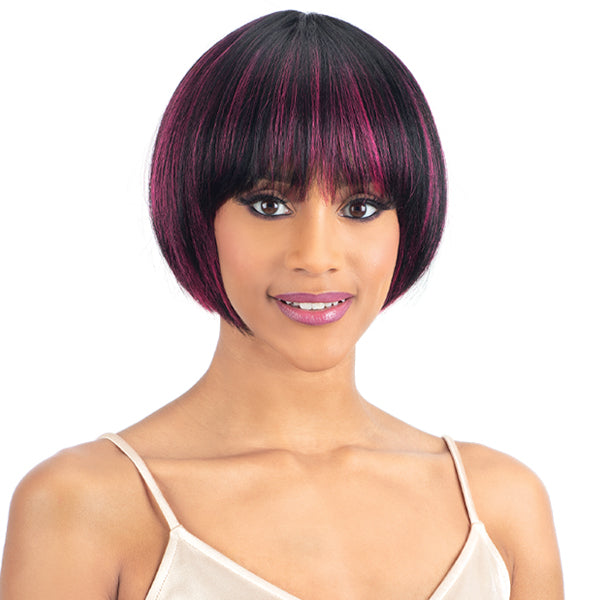 Shake N Go Legacy Human Hair Blend Wig - DENVER :: WigTypes.com