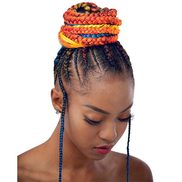 Innocence Hair Spetra Synthetic Braid - EZ BRAID RAINBOW 30 :: WigTypes.com