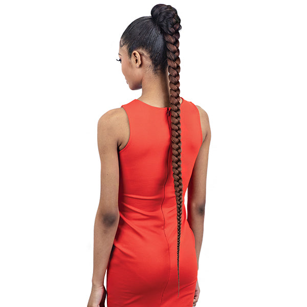 Freetress Equal Drawstring Ponytail PRE STRETCHED BRAIDED PONYTAIL 38 ...
