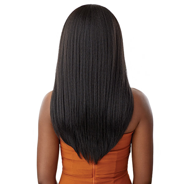 Outre Human Blend 5x5 HD Lace Closure Wig HHB KINKY STRAIGHT 24 ...