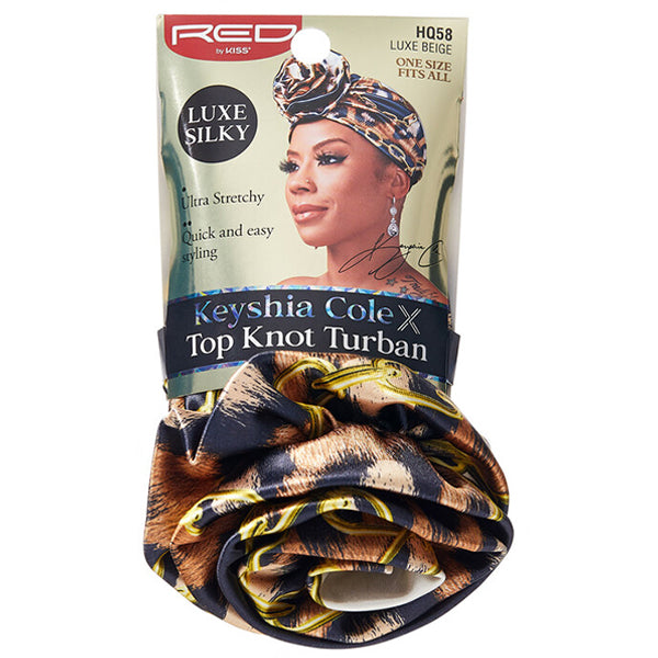 Red by Kiss HQXX Keyshia Cole X Luxe Silky Top Knot Turban :: WigTypes.com