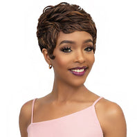 Synthetic Wig:Grey Color :: WigTypes.com