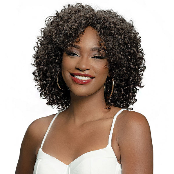 Janet Collection Natural Curly Synthetic Hair Wig - NATURAL KELLEN ...