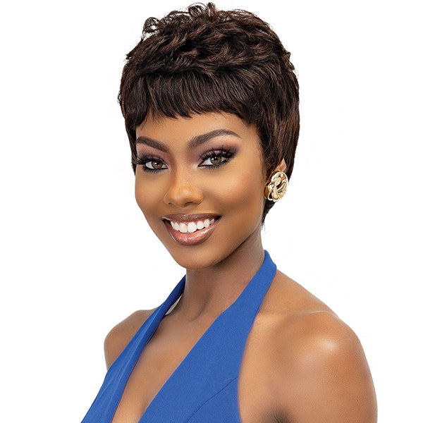 Janet Collection Lavish 100% Virgin Human Hair Wig - TIKA :: WigTypes.com