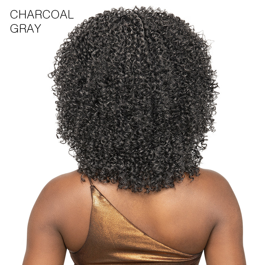 Janet Collection Natural Curly Synthetic Hair Wig - AFRO HAYA ...