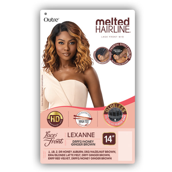 Outre Melted Hairline Synthetic Glueless HD Lace Front Wig - LEXANNE ...