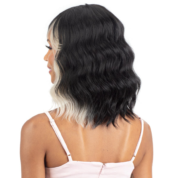 Mayde Beauty Human Hair Blend Mocha Wig - DELIGHT :: WigTypes.com