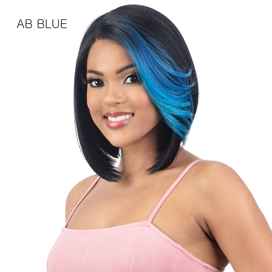 Mayde Beauty Human Hair Blend Mocha HD Lace Front Wig - ICE :: WigTypes.com