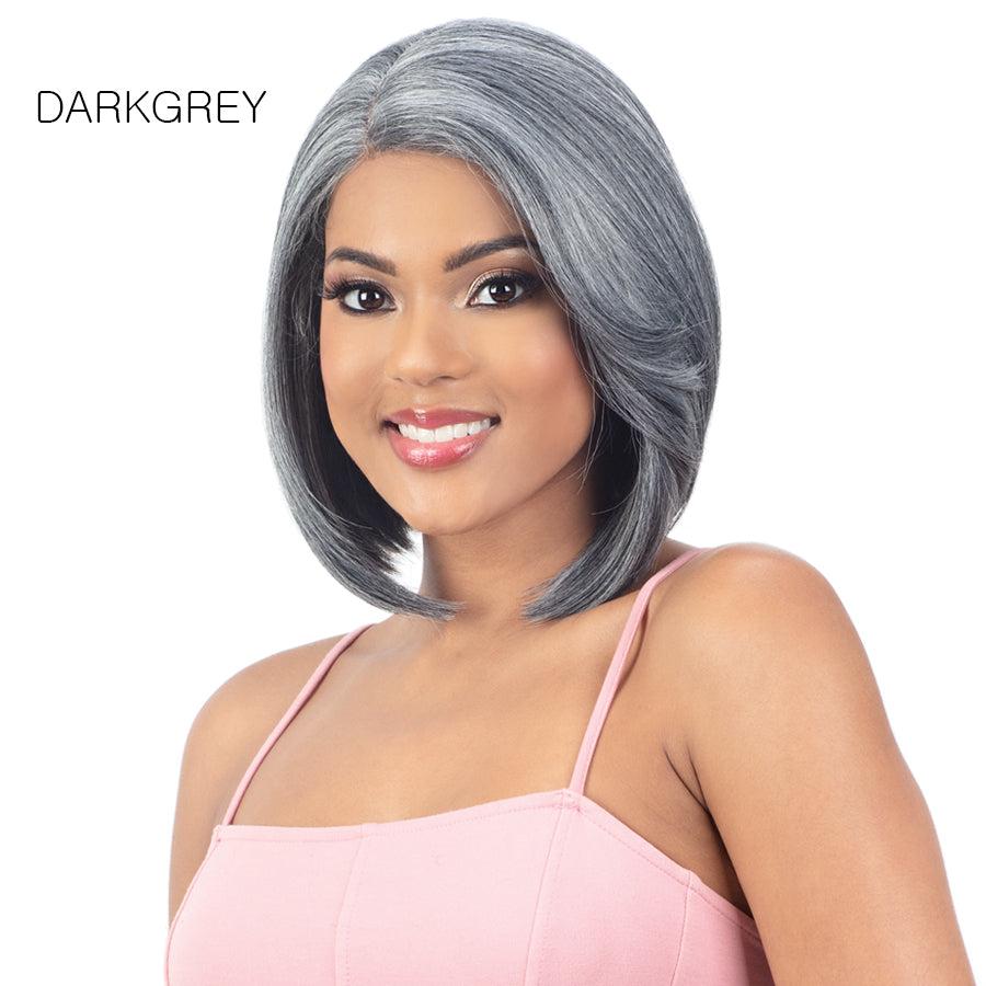 Mayde Beauty Human Hair Blend Mocha HD Lace Front Wig - ICE :: WigTypes.com