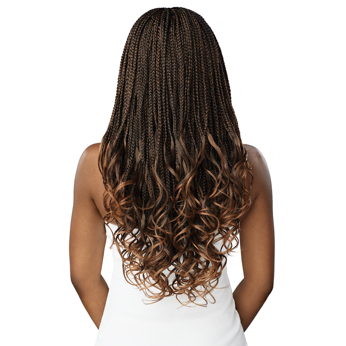 Outre Glueless HD Lace Wig MIDDLE PART FRENCH CURL BOX BRAIDS 26 ...