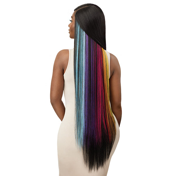 Outre Color Bomb Synthetic Hair HD Lace Front Wig - MIRAJ :: WigTypes.com