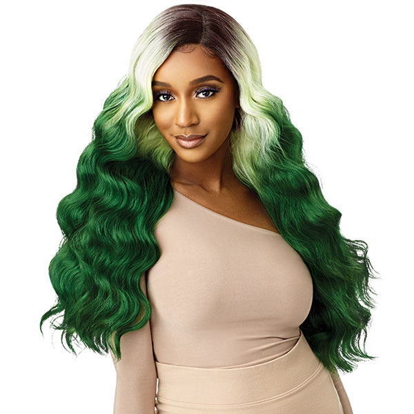 Outre Color Bomb Synthetic HD Lace Front Wig - CELESTINE :: WigTypes.com