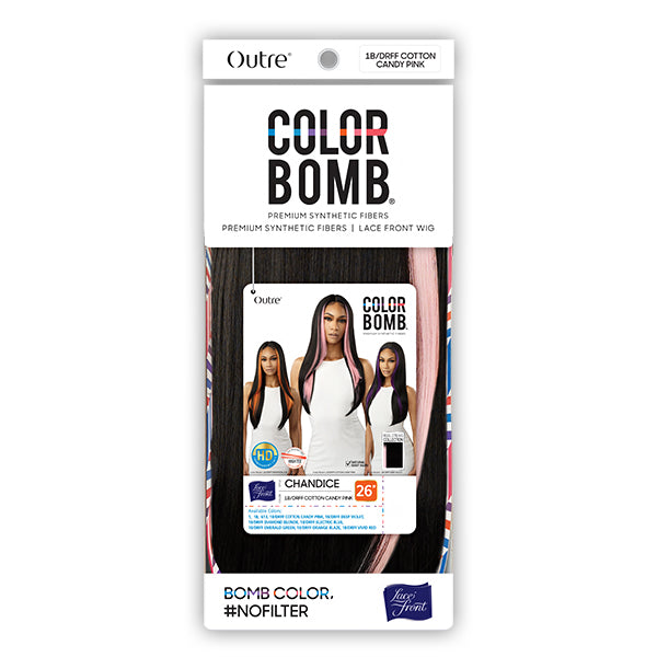 Outre Color Bomb Synthetic Hair HD Lace Front Wig - CHANDICE ...