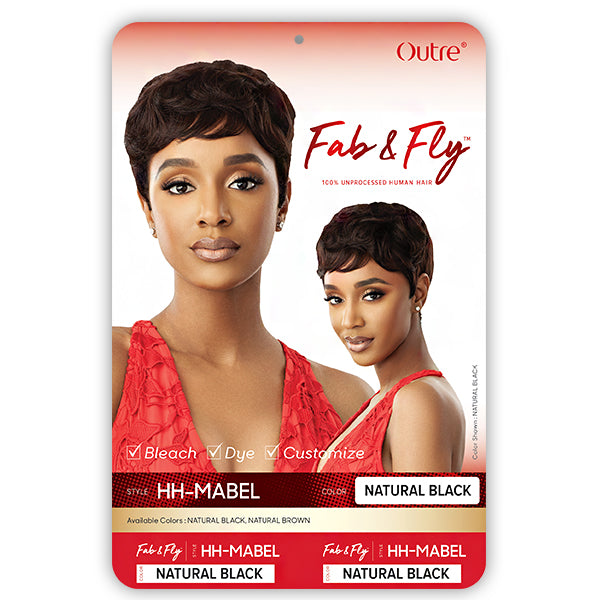 Outre 100% Human Hair Fab & Fly Wig - HH MABEL :: WigTypes.com