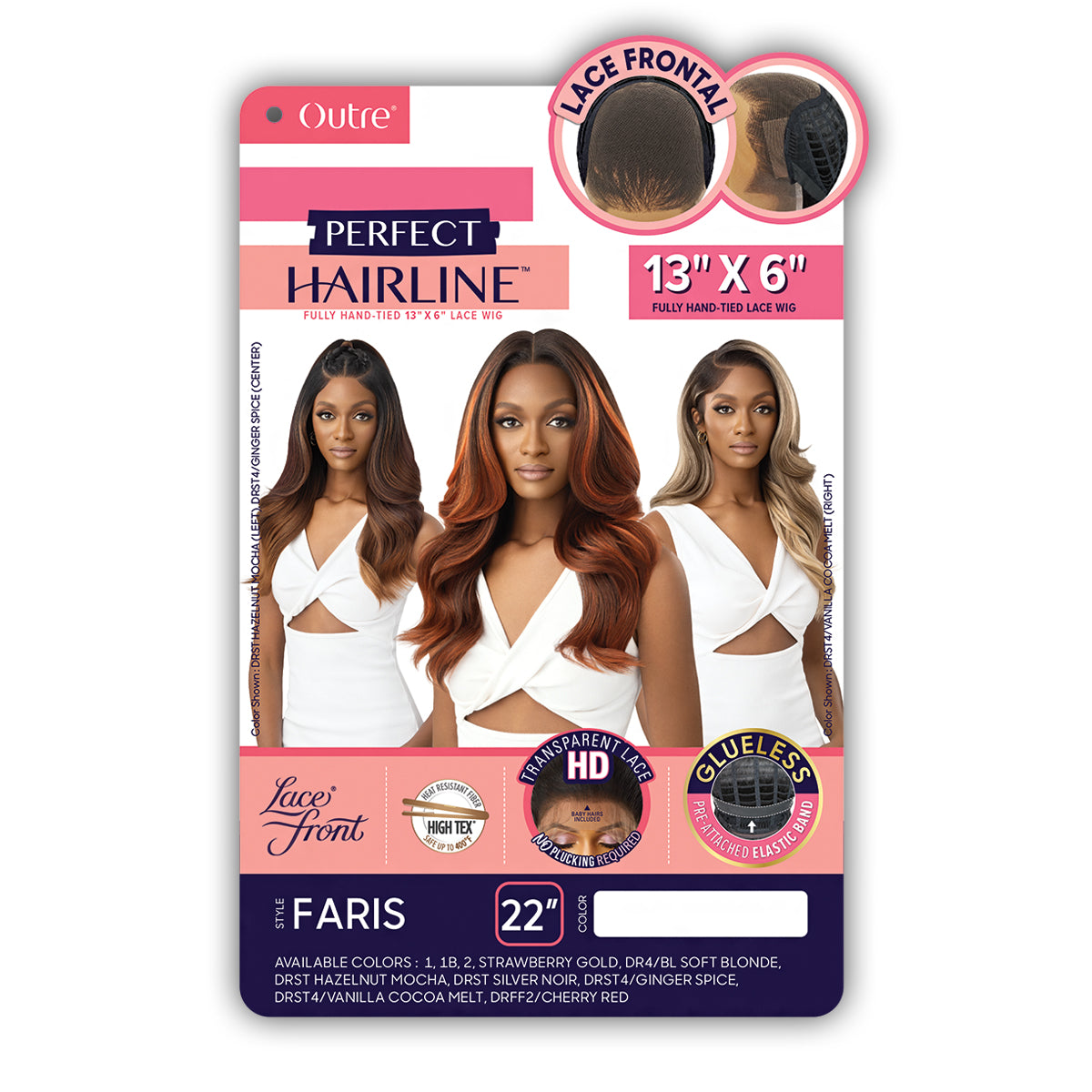 Outre Perfect Hairline Glueless HD Lace Wig - FARIS :: WigTypes.com