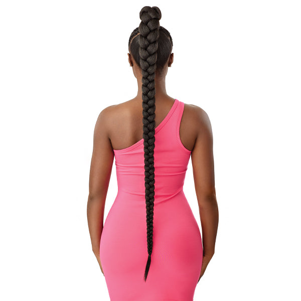 Outre Synthetic Hair Pretty Quick Pony - NATURAL BRAIDED PONYTAIL 42 ...