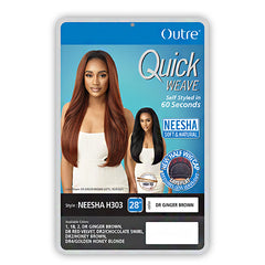 Outre Synthetic Half Wig Quick Weave - NEESHA H303 :: WigTypes.com