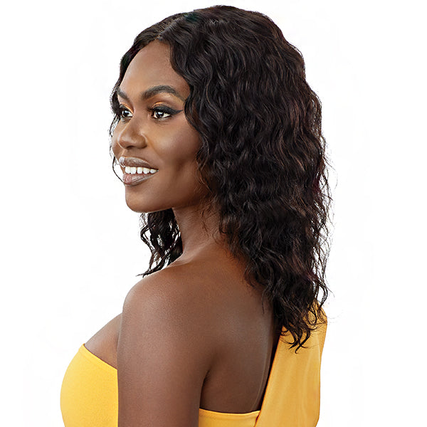 Outre The Daily Wig WET WAVY Human Lace Part Wig HH NATURAL WAVE 16 ...