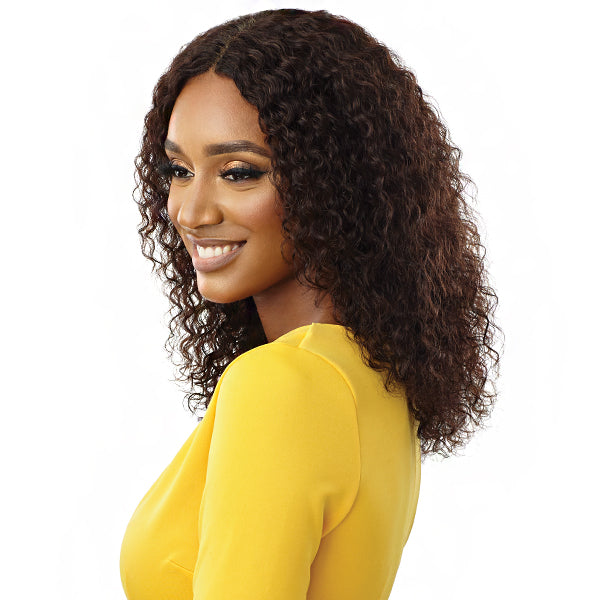 Outre The Daily WET & WAVY Human Lace Part Wig HH W&W NATURAL DEEP 16 ...