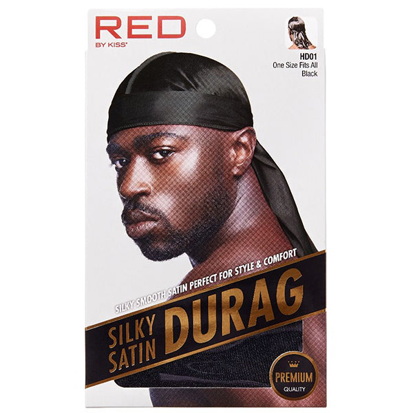 Red by Kiss HDUPXX(HDXX) Silky Satin Durag :: WigTypes.com