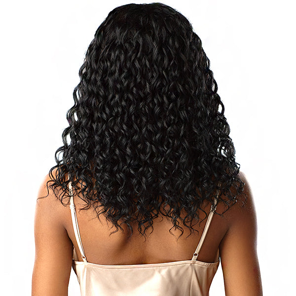 Sensationnel Human Hair 12A 13x4 Frontal HD Lace Wig - NATURAL DEEP 18 ...