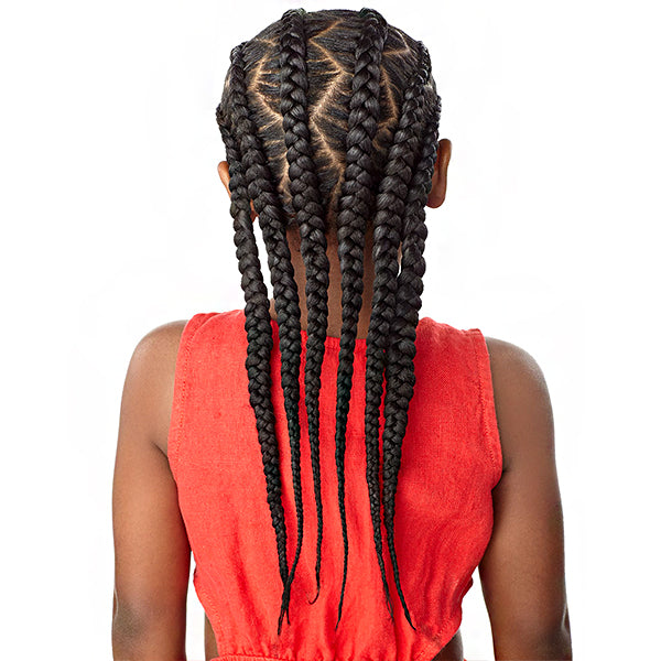 Sensationnel Synthetic Braid 3X X PRESSION PRE-STRETCHED BRAID 28 KIDS ...