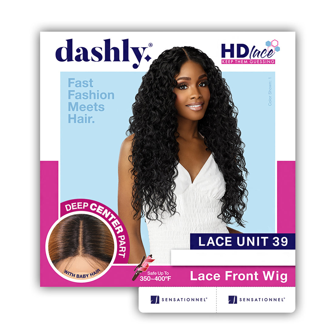 Sensationnel Synthetic Hair Dashly HD Lace Front Wig - LACE UNIT 39 ...