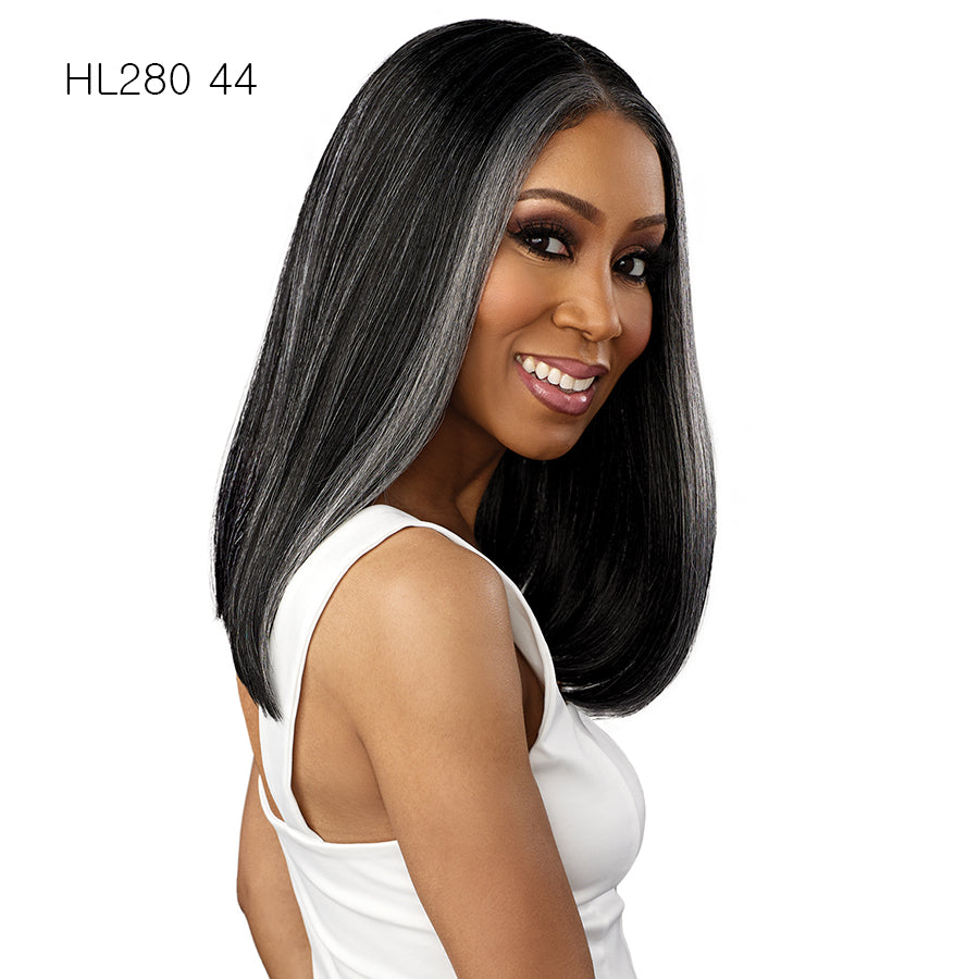 Sensationnel Dashly Salt N Pepper HD Lace Front Wig SP LACE UNIT 5 ...