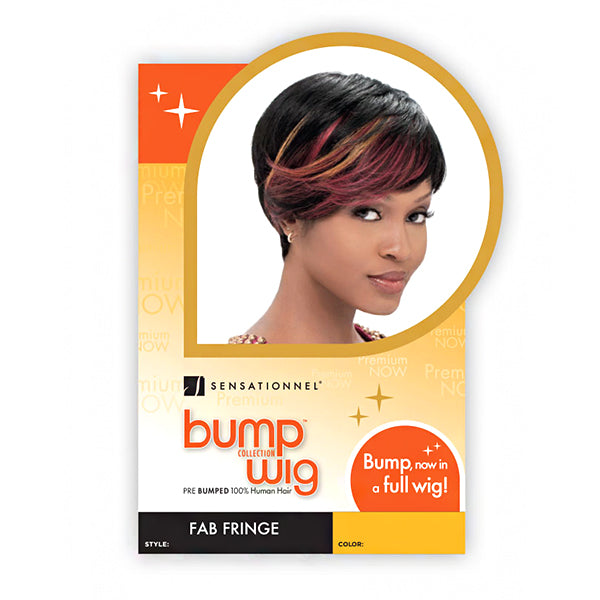 Sensationnel 100% Human Hair Bump Wig - FAB FRINGE :: WigTypes.com