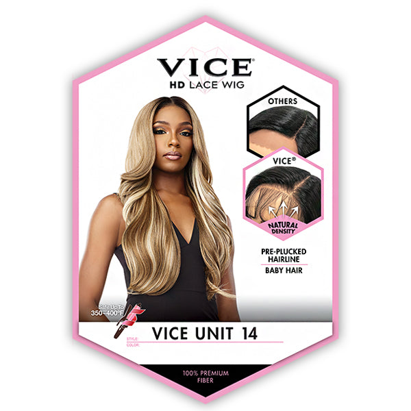 Sensationnel Synthetic Hair Vice HD Lace Front Wig - VICE UNIT 14 ...