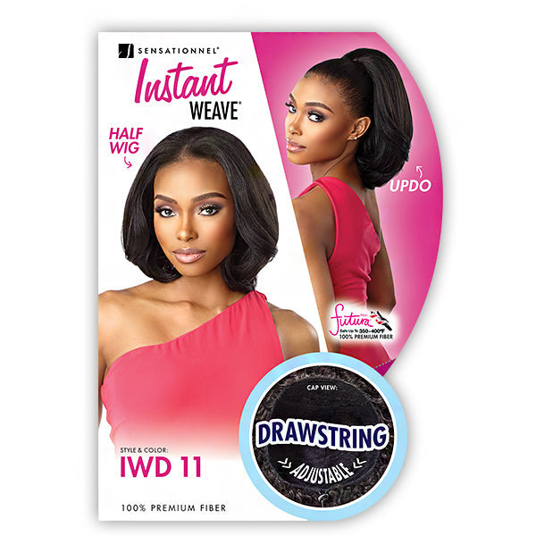 Sensationnel Synthetic Half Wig Instant Weave Drawstring Cap - IWD 11 ...